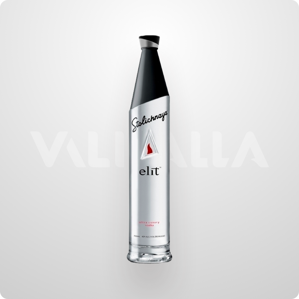 Stolichnaya Elit Logo Stolichnaya Elit NV 750 Ml.